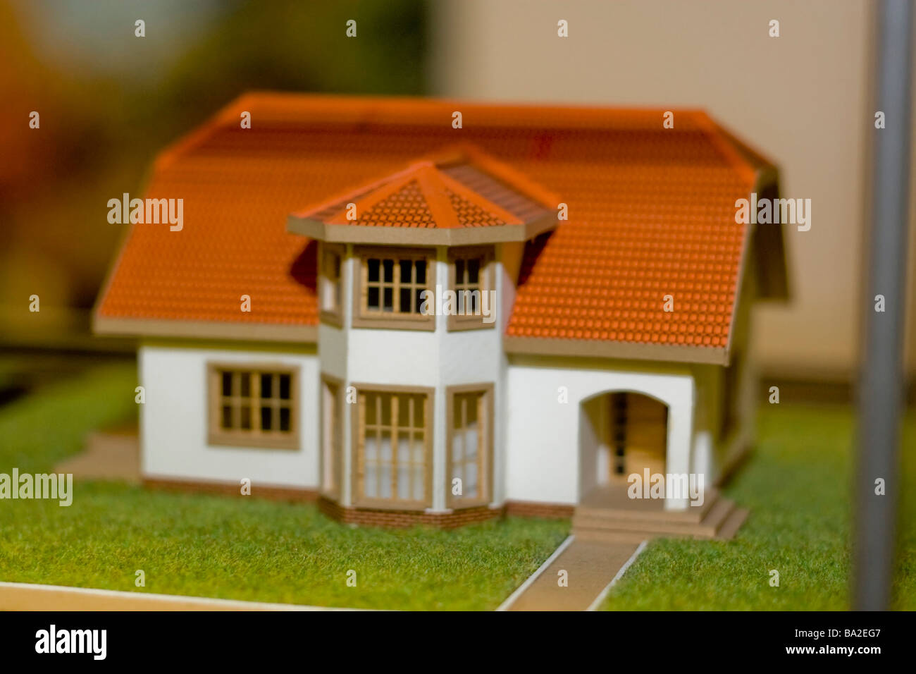 Model of a house Stock Photo - Alamy