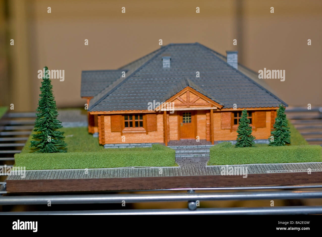 Model of a house Stock Photo - Alamy