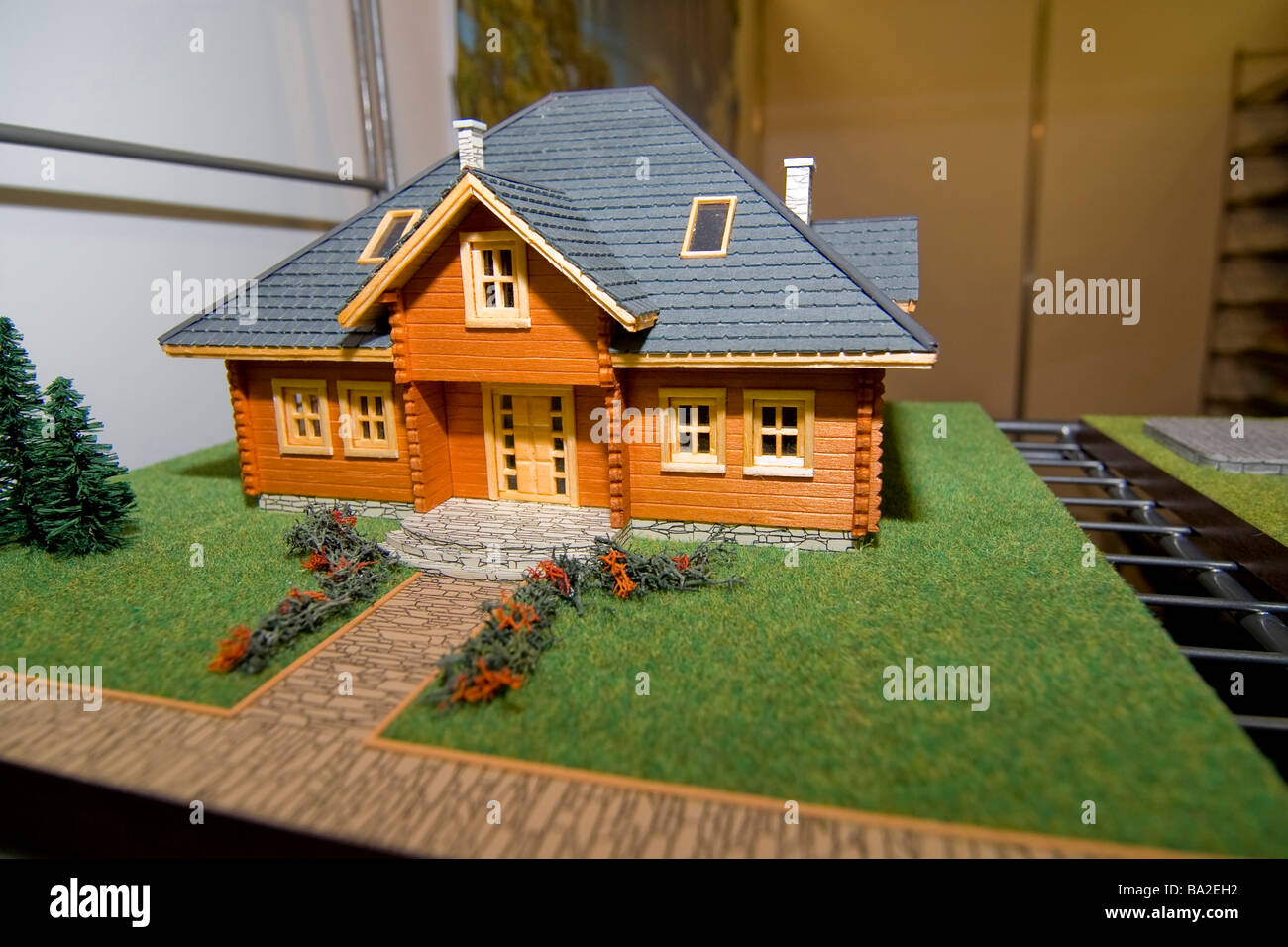 Model of a house Stock Photo - Alamy