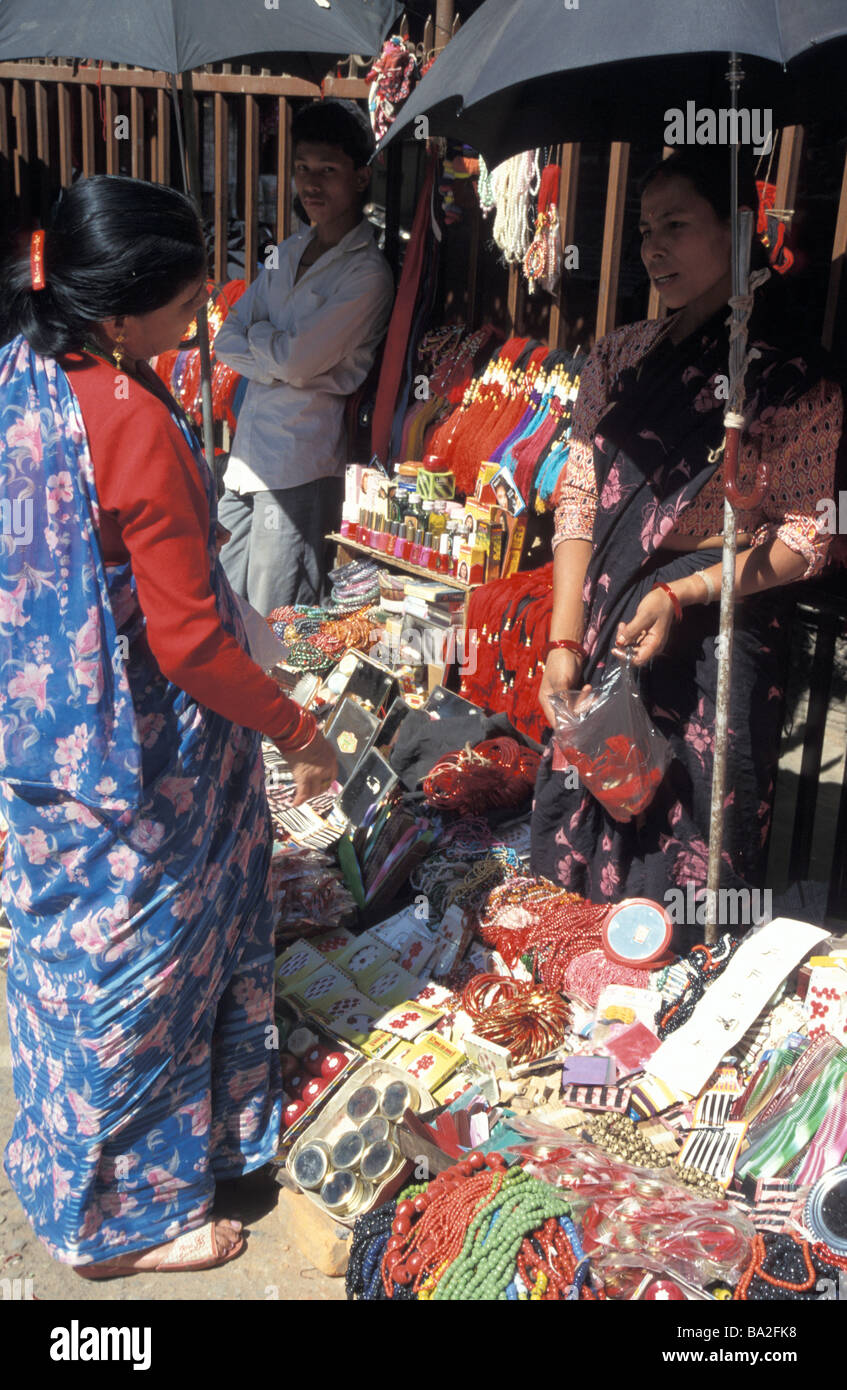 Nepal, Kathmandu, Local Bazaar Stock Photo - Alamy