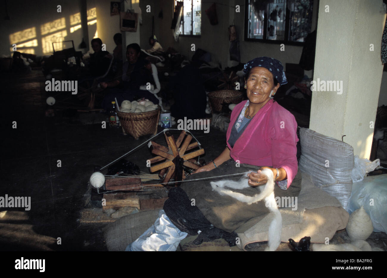 Nepal patan tibetan refugee camp hi-res stock photography and images ...