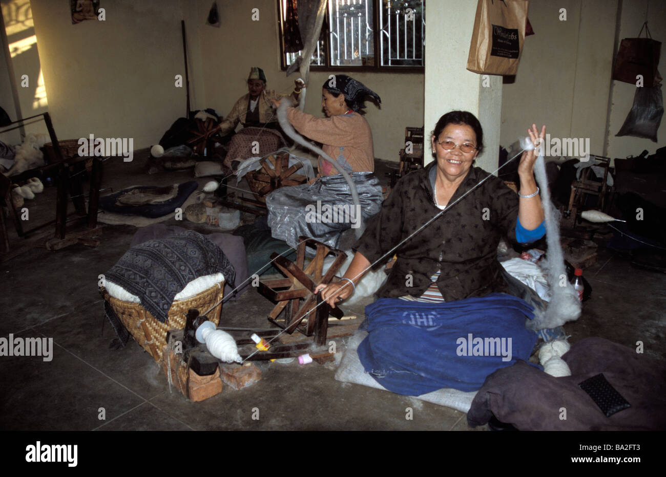 Tibetan refugee camp hi-res stock photography and images - Alamy