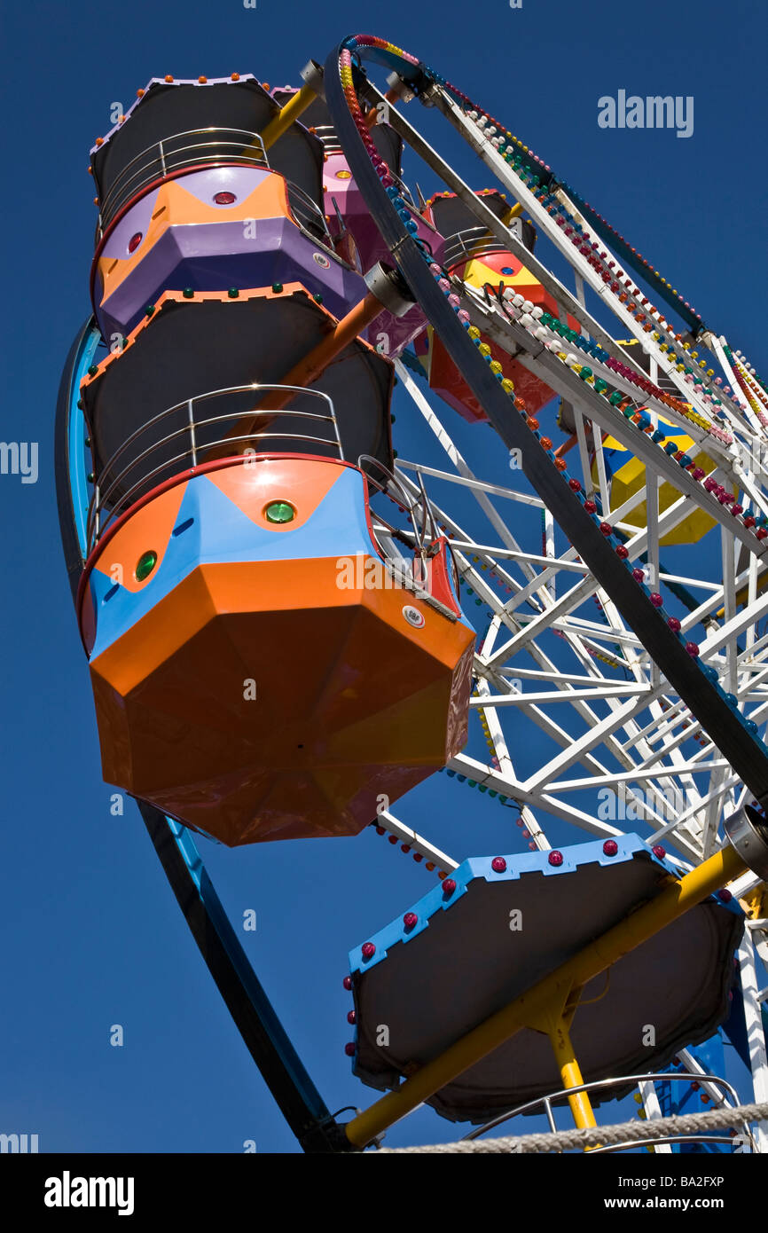 Ferris wheel Scarborough fun fair Stock Photo - Alamy