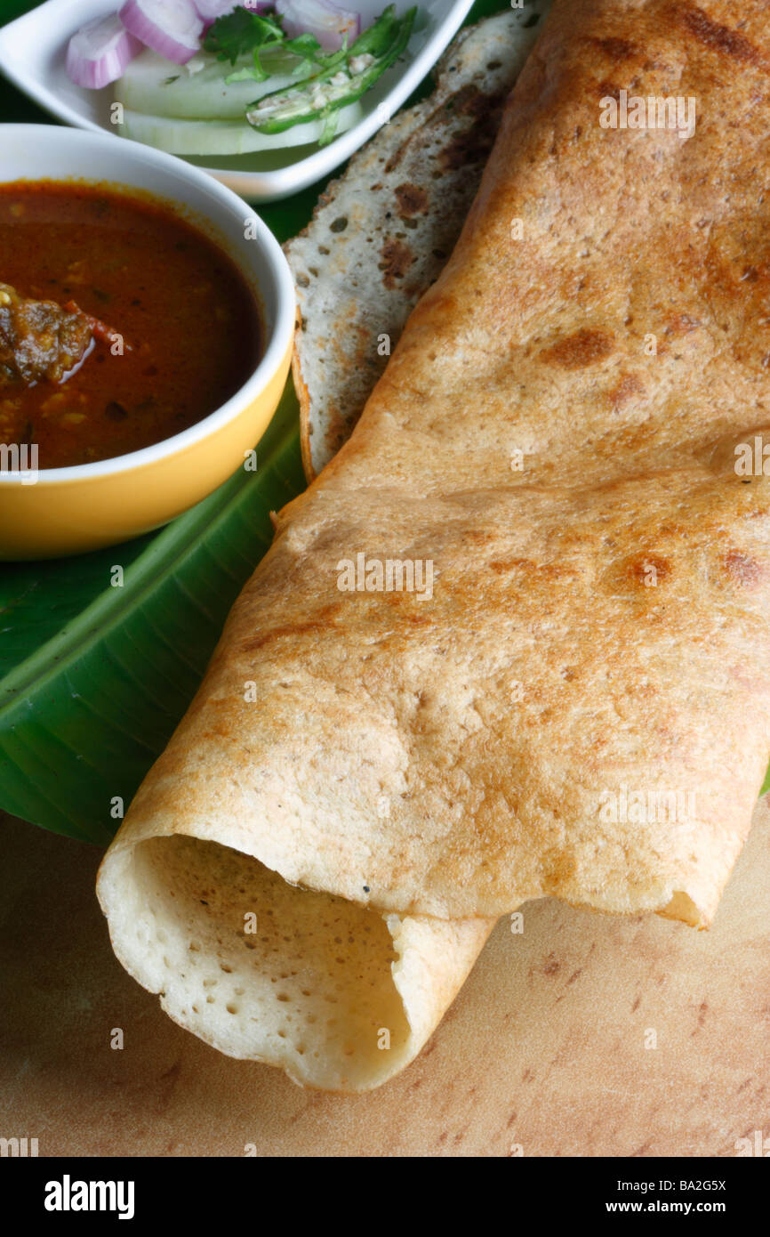 Plain dosa hi-res stock photography and images - Alamy