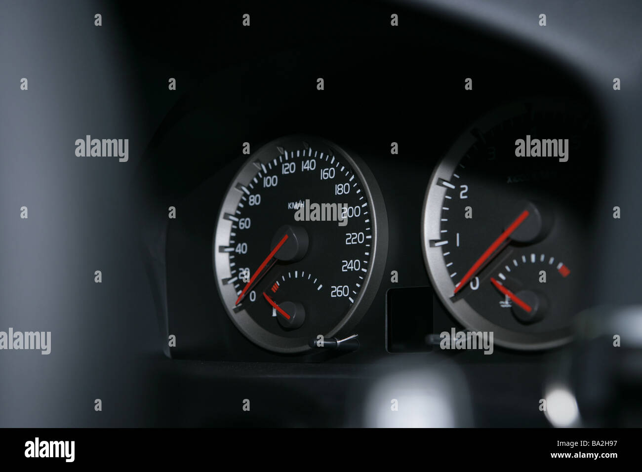 Car detail dashboard ads fuzziness Volvo V50 vehicle private car ...