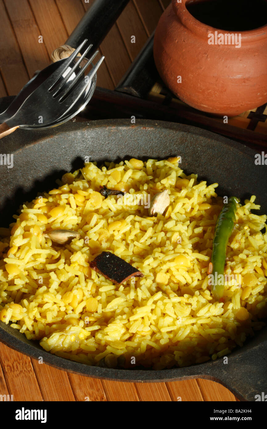 Hyderabadi Khichdi is a rice based dish from hyderabadi cuisine Stock ...