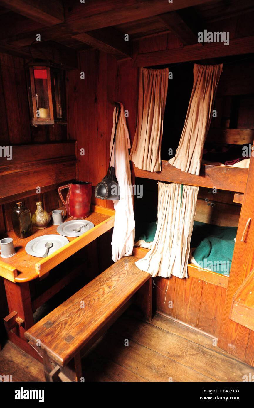 Inside historic ship hi-res stock photography and images - Alamy