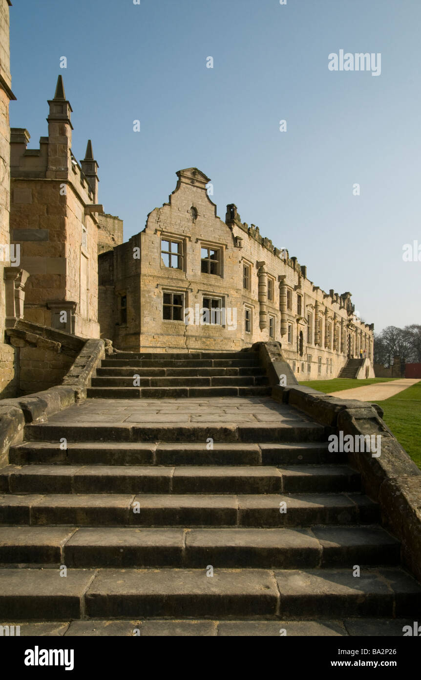 Bolsover Castle Vale of Scarsdale Derbyshire East Midland England Stock ...