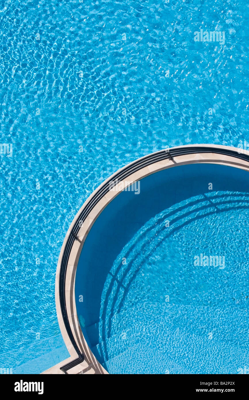 Refreshing in the hotel pool Stock Photo - Alamy