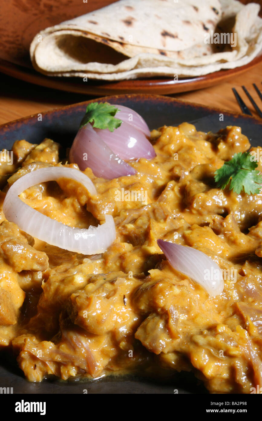 Pasinde a non veg dish from Hyderabad Stock Photo - Alamy