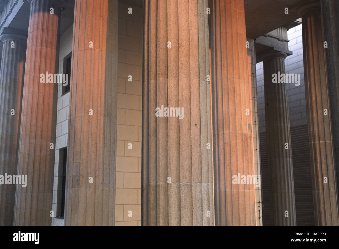 Germany Berlin Brandenburg gate columns close-up gate-buildings gate ...