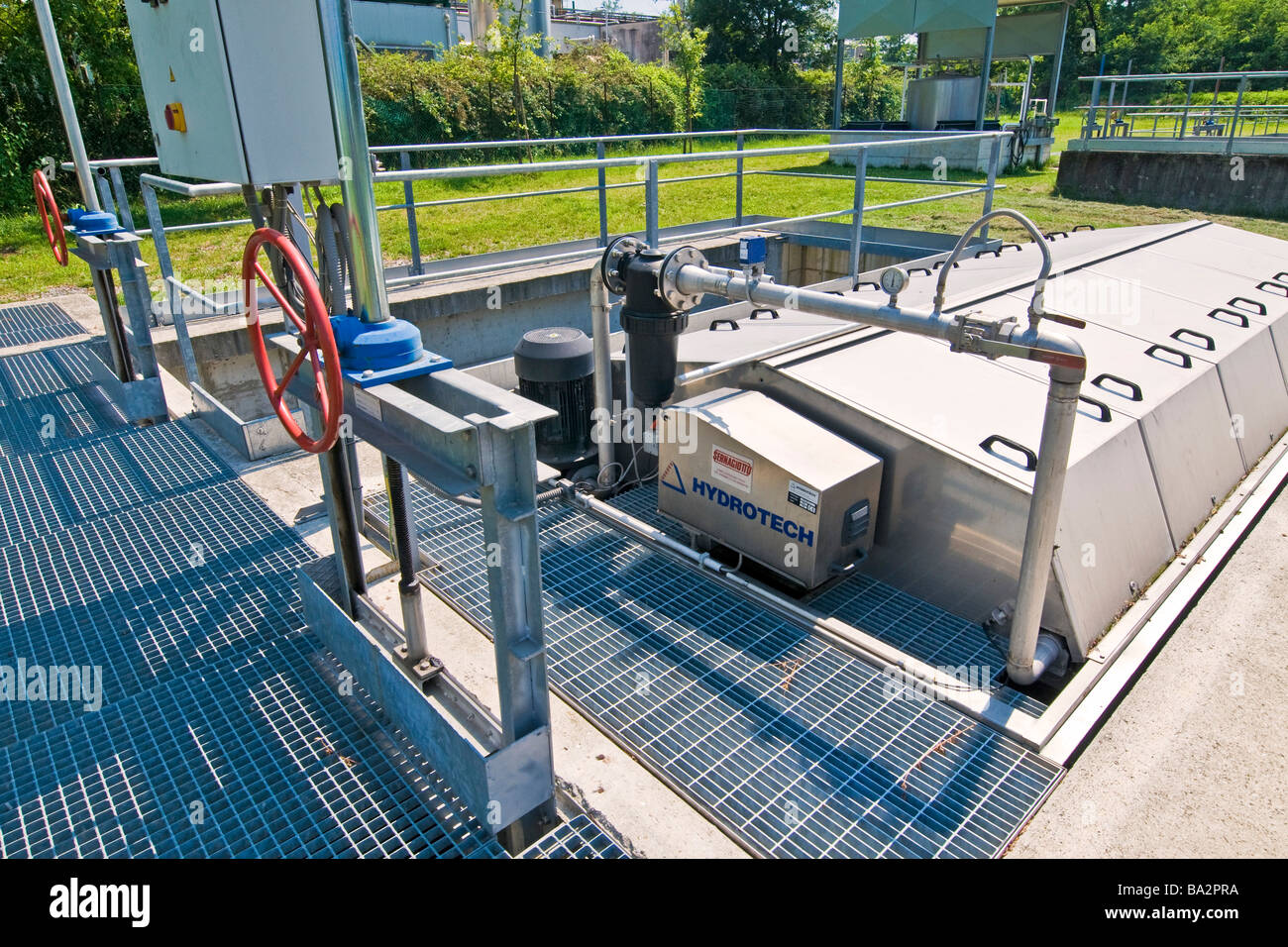 Tank nitrification water purification facility operated by Olgiate ...