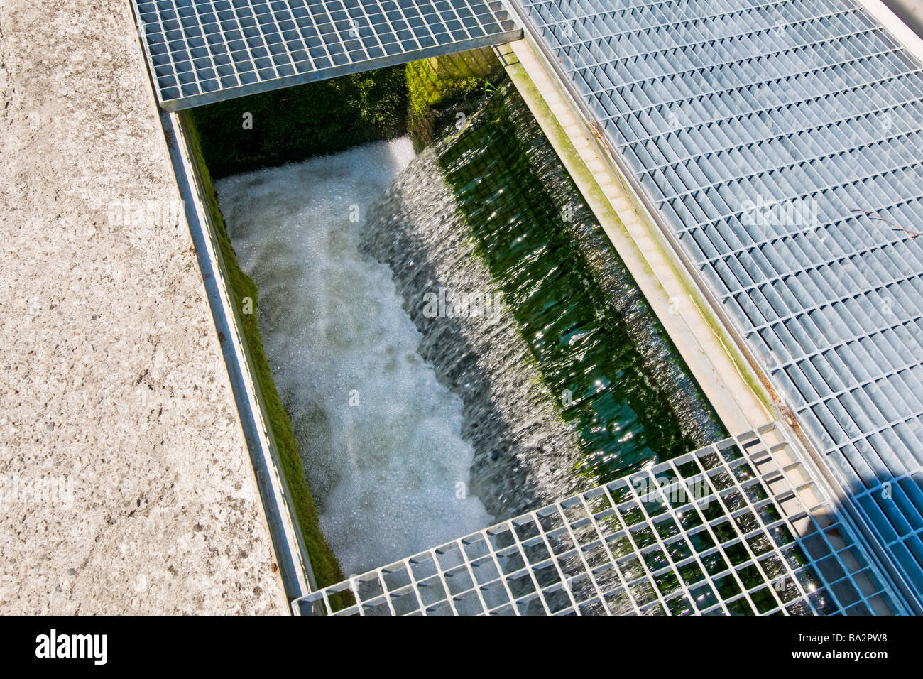 Tank nitrification water purification facility operated by Olgiate ...