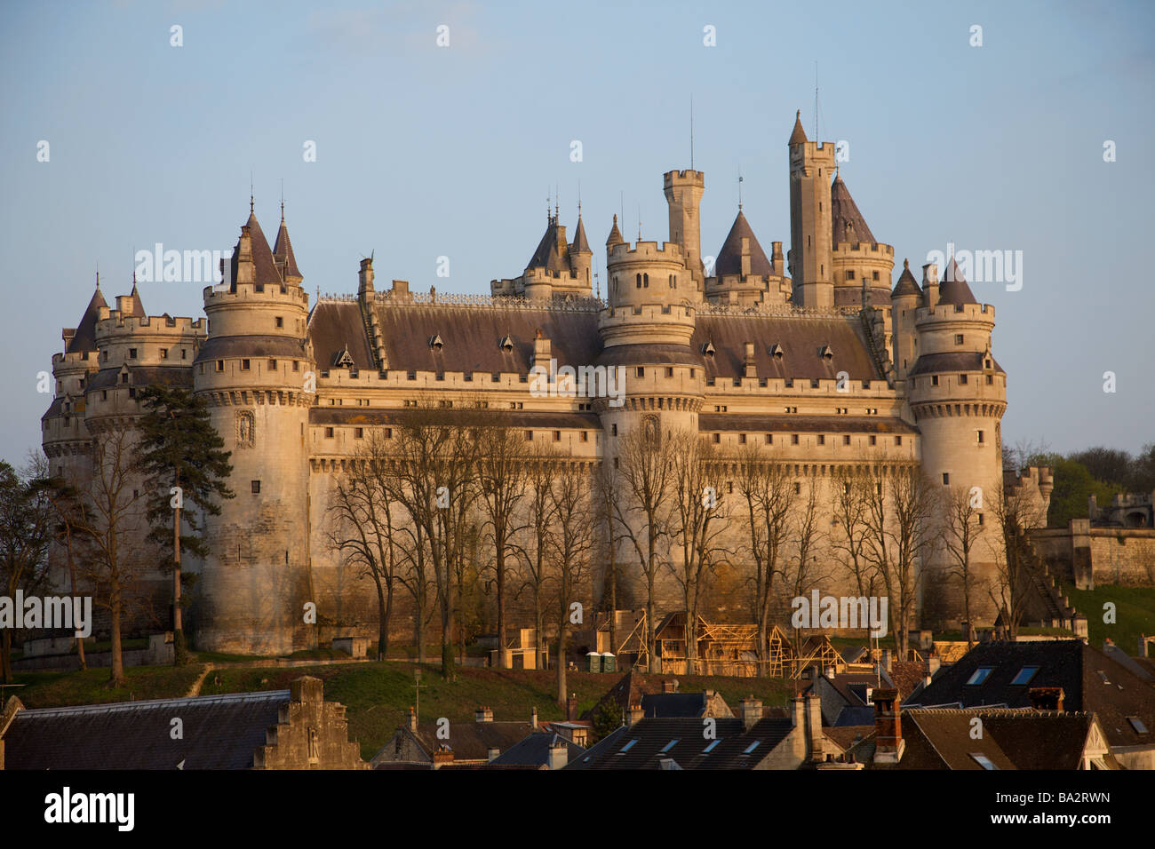 Chateau De Pierrefonds In France, used in the BBC television series ...