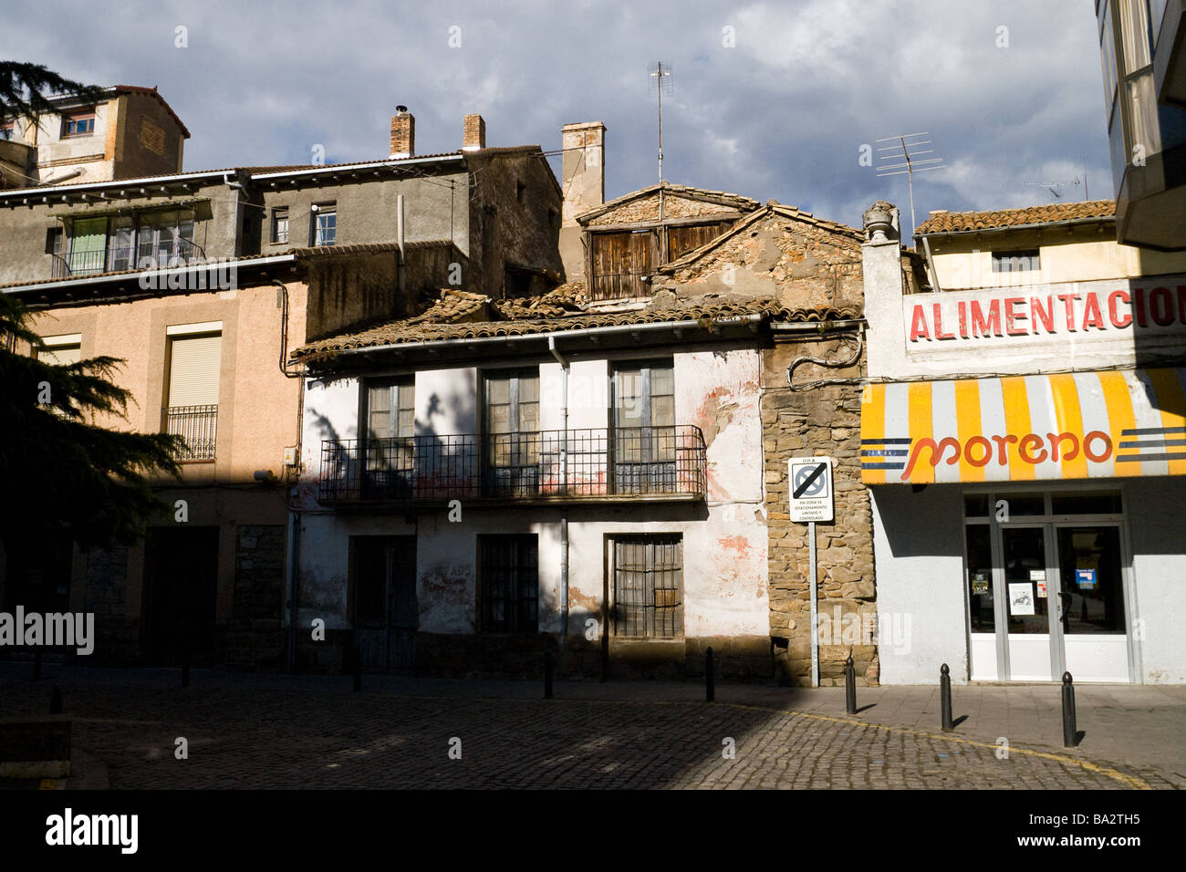 A street in Jaca, Aragon, Spain Stock Photo - Alamy