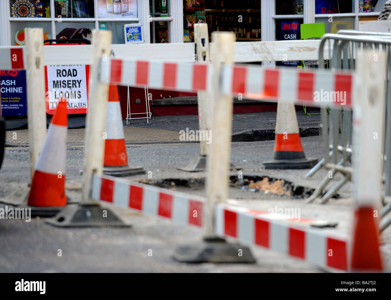 Newspaper holes hi-res stock photography and images - Alamy