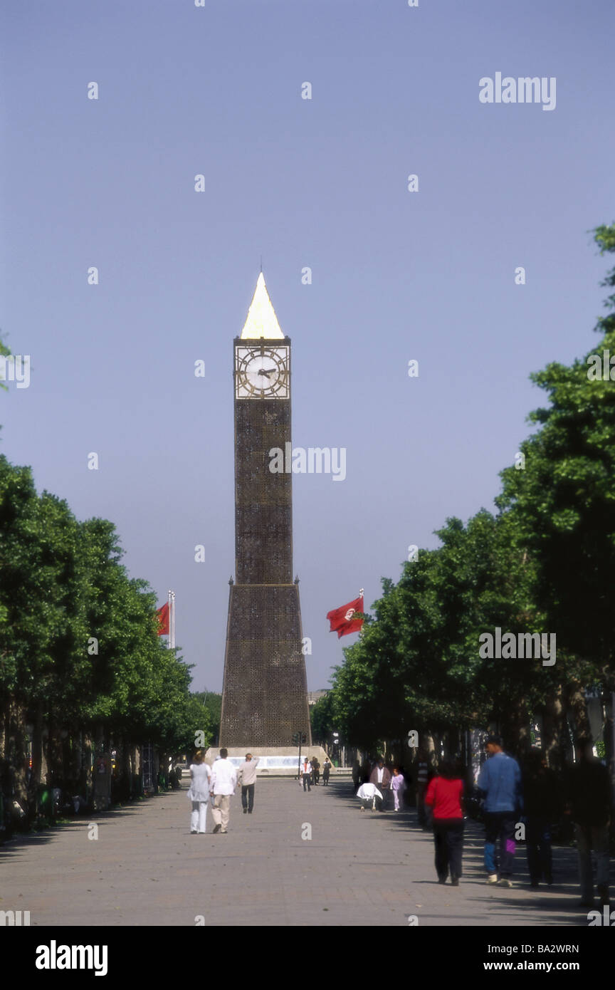 Clock tower tunis tunisia africa hi-res stock photography and images ...