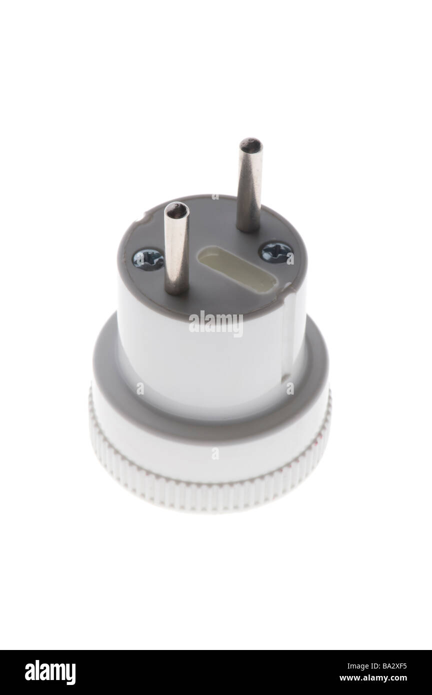 object on white tool plug on white Stock Photo - Alamy