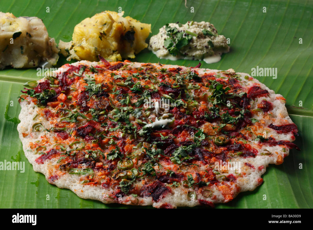 Vegetable Dosa is a pancake from South Indian Cuisine Stock Photo - Alamy
