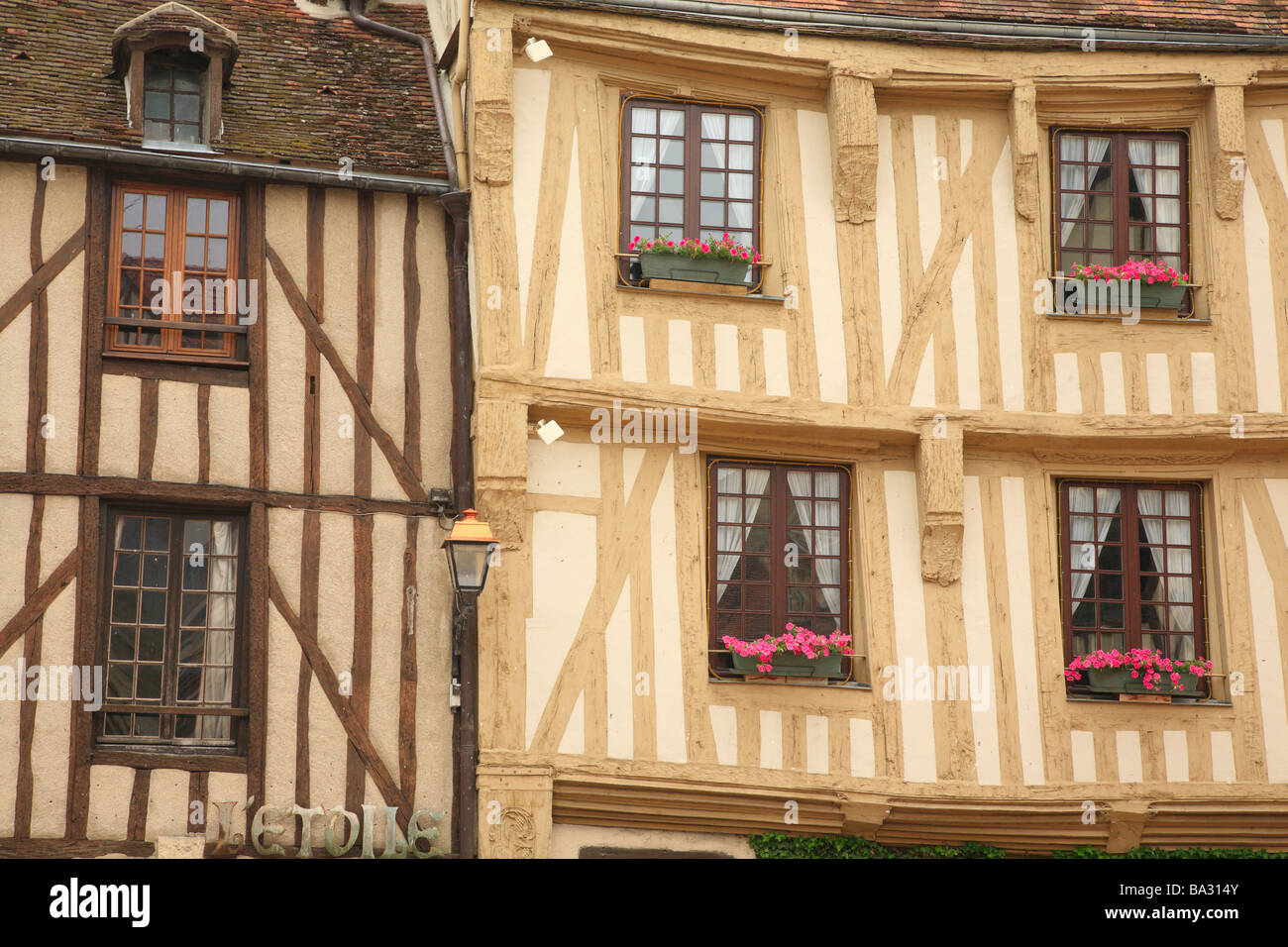 Half timbered medieval buildings in hi-res stock photography and images ...