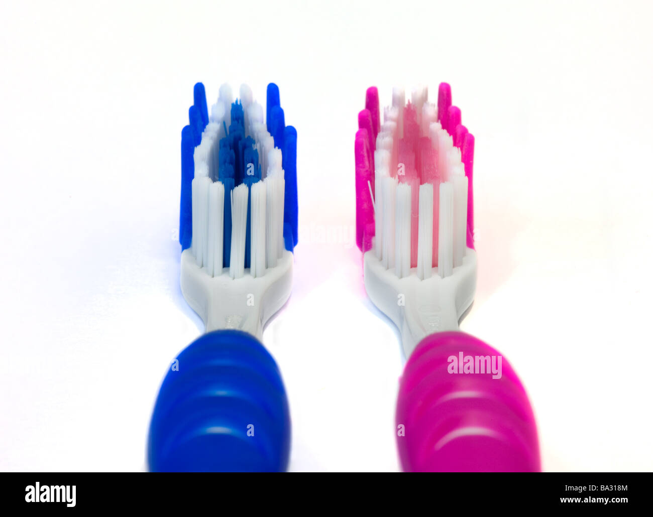 Manual toothbrushes Cut Out Stock Images & Pictures - Alamy