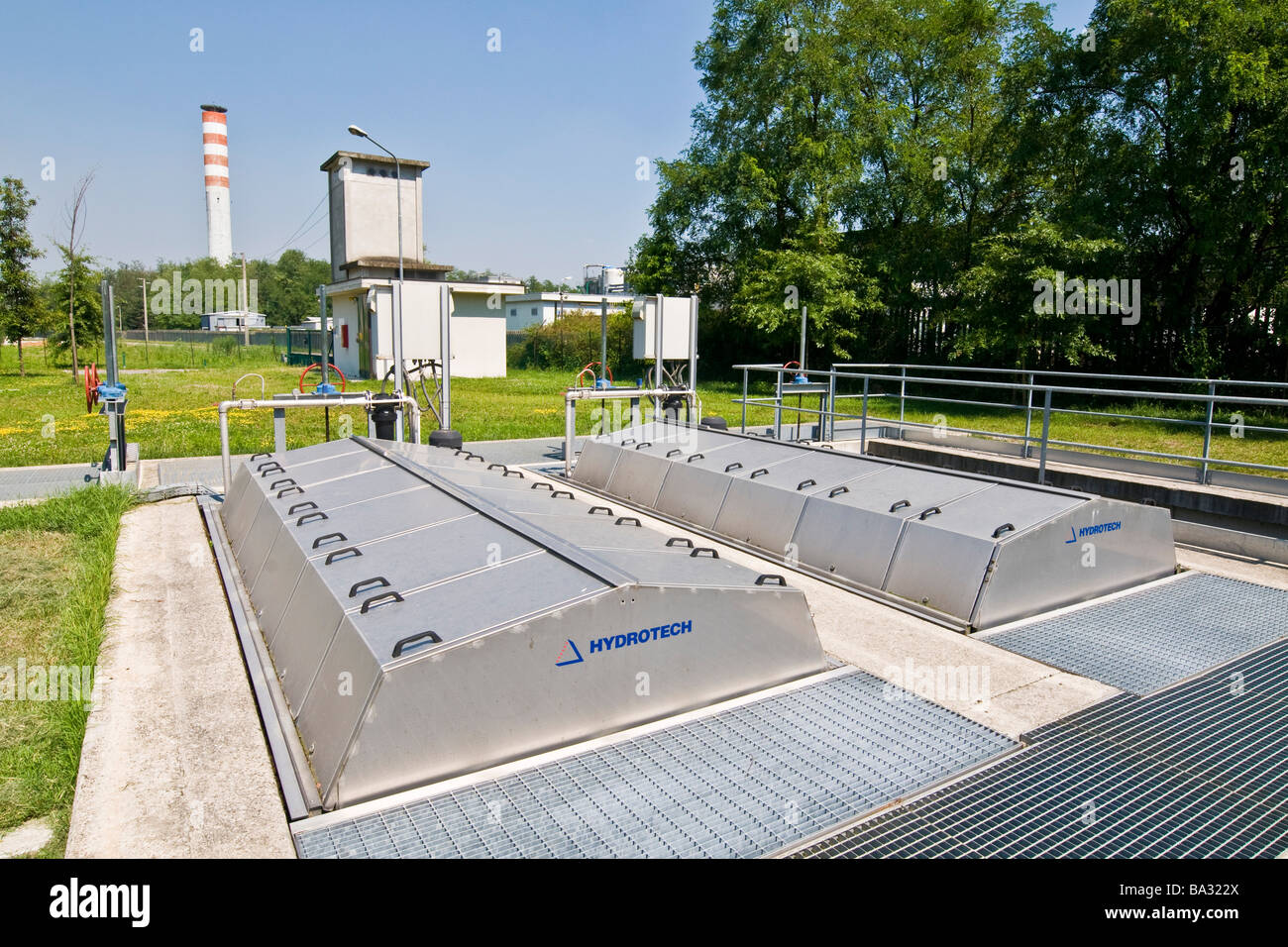 Tank nitrification water purification facility operated by Olgiate ...