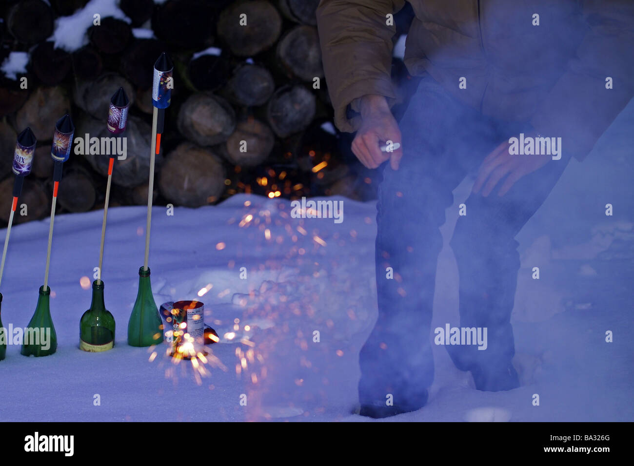 Flare rockets hi-res stock photography and images - Alamy