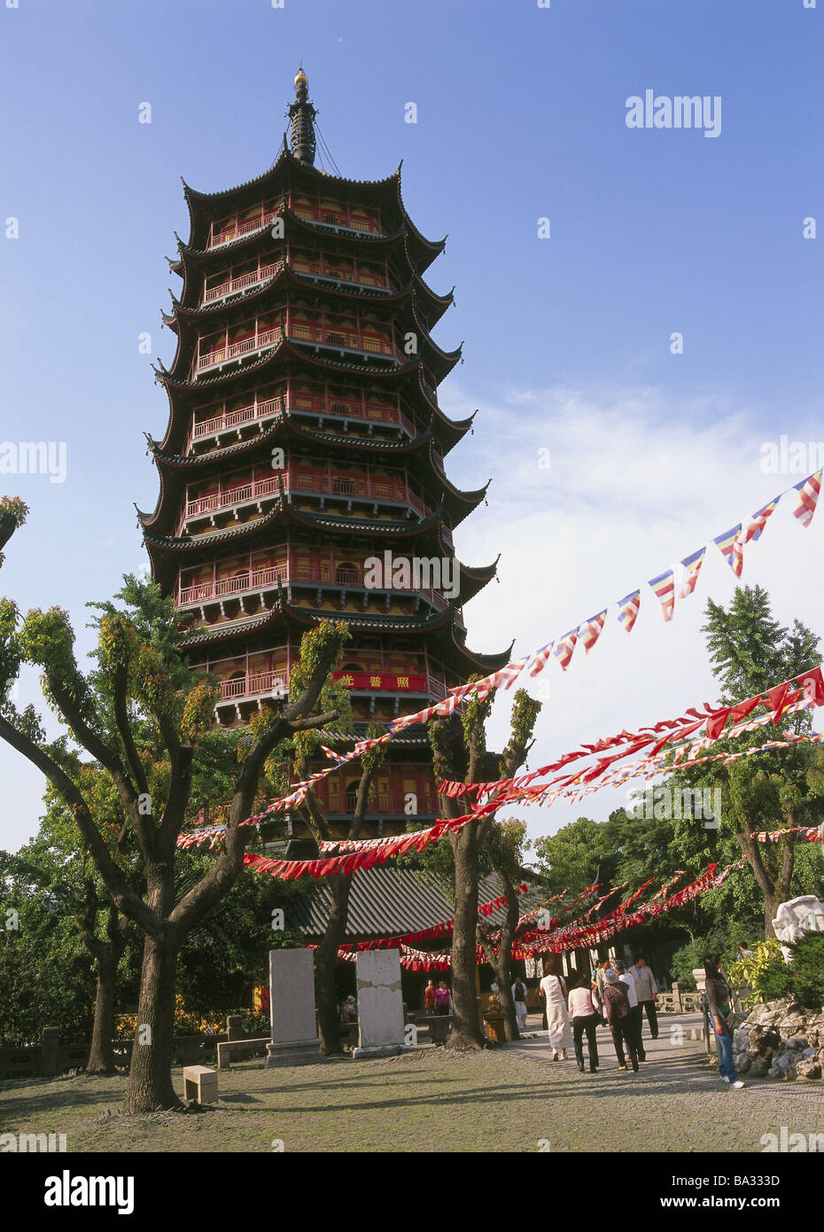 China province Jiangsu Suzhou pagoda of the North-temple "Beisi Ta ...
