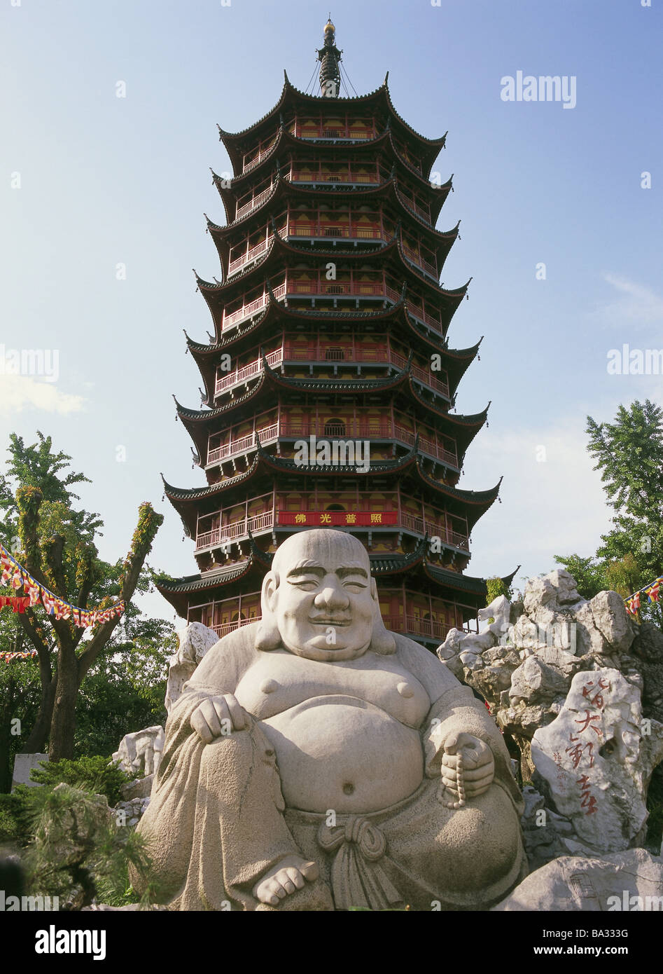 China province Jiangsu Suzhou pagoda of the North-temple "Beisi Ta ...