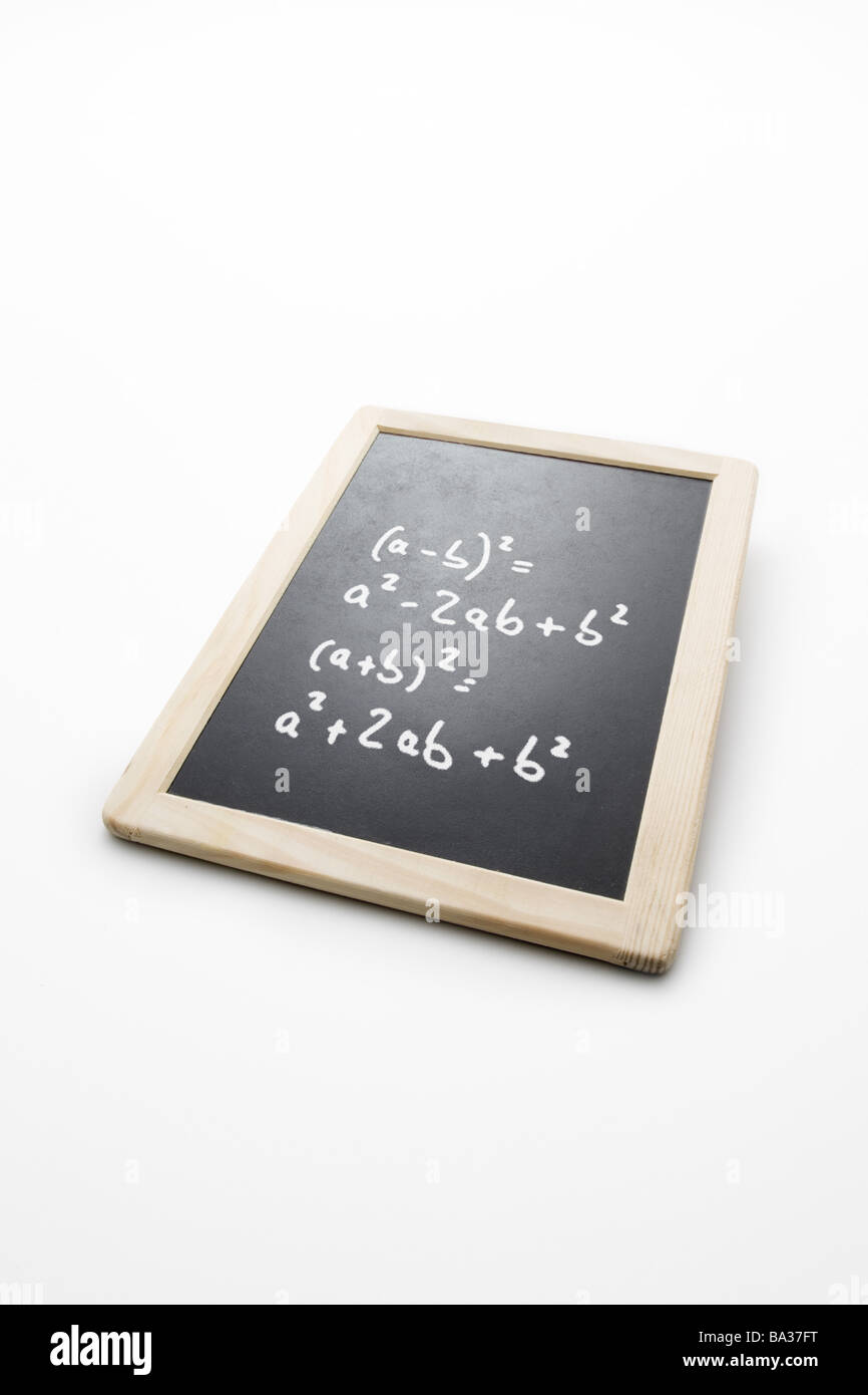 Slate board mathematics hi-res stock photography and images - Alamy