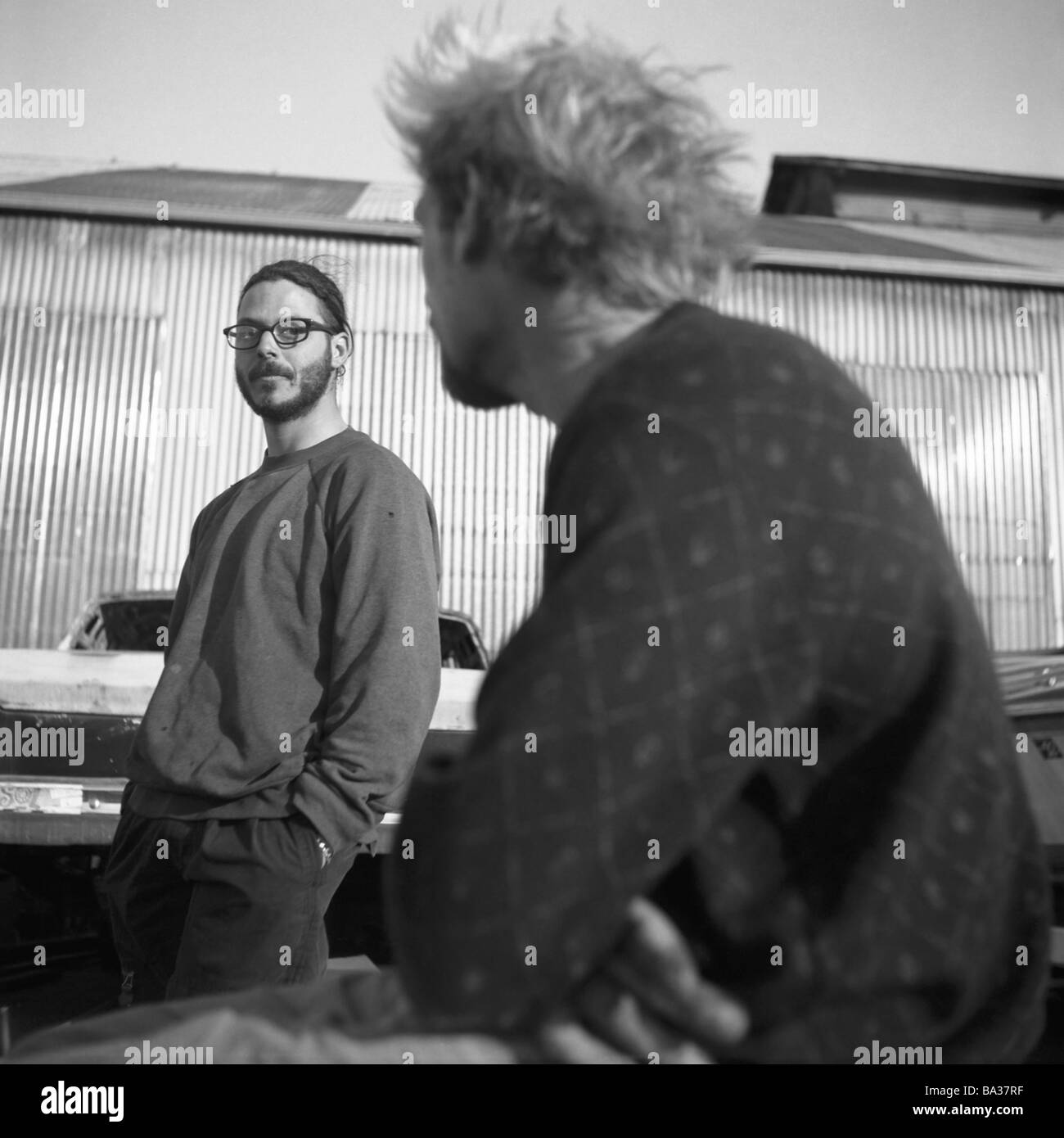 Contact leisure Black and White Stock Photos & Images - Alamy