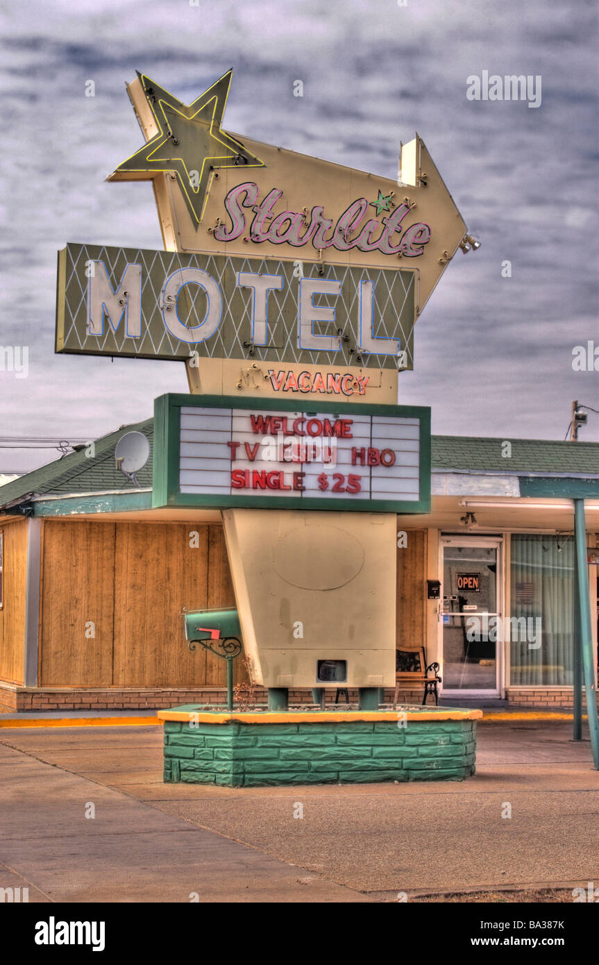 Retro Motel Sign