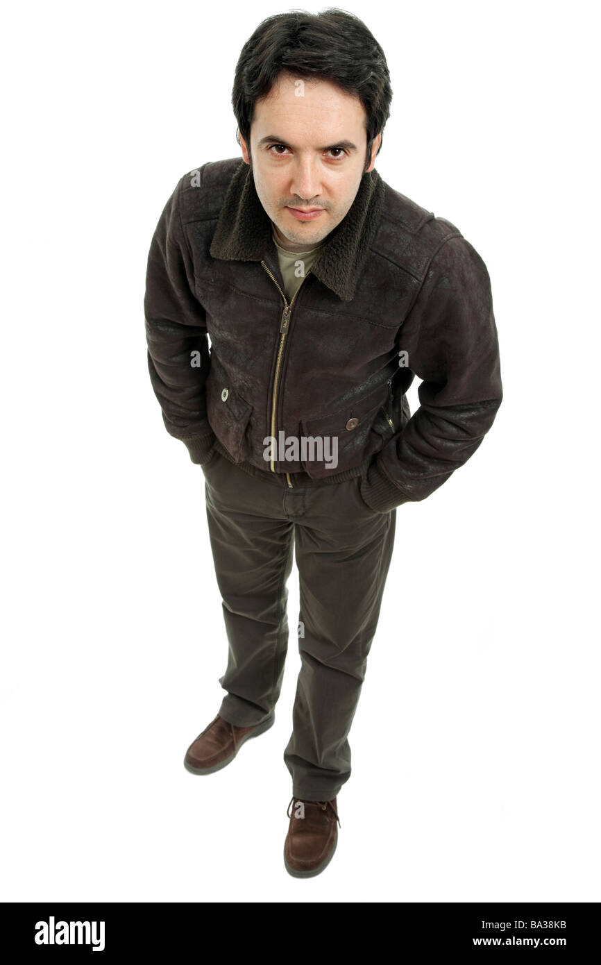 White guy full body hi-res stock photography and images - Alamy