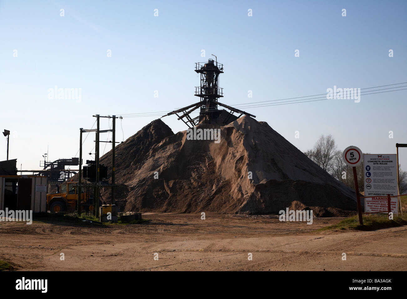 Sand extraction hi-res stock photography and images - Alamy