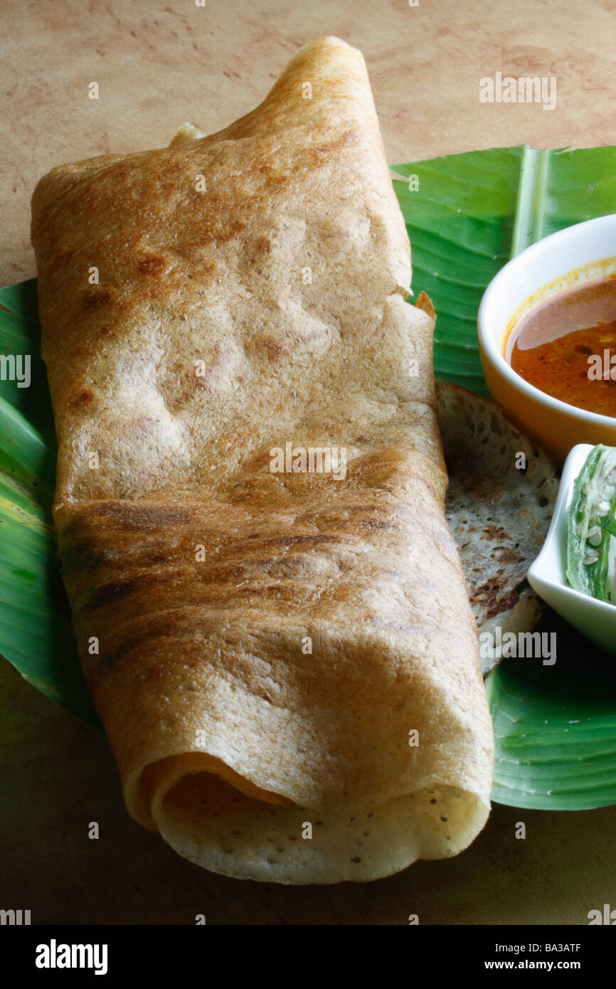 Plain dosa hi-res stock photography and images - Alamy