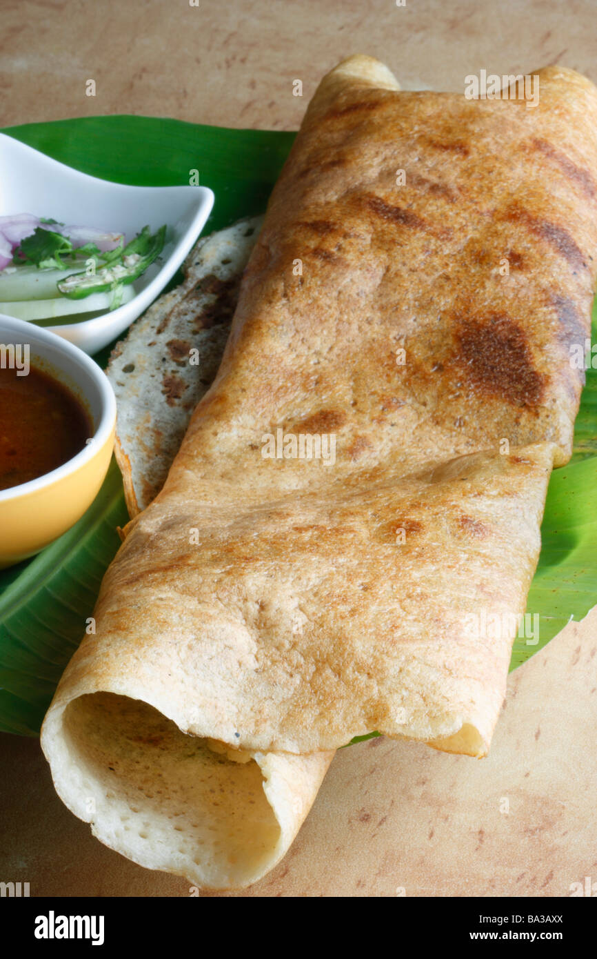 Plain dosa hi-res stock photography and images - Alamy