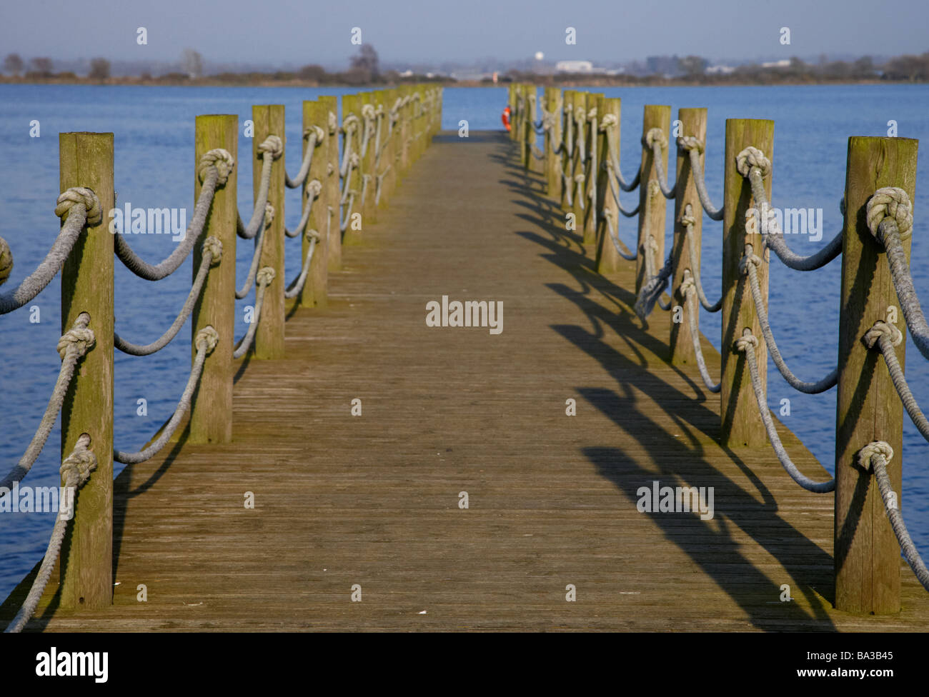 Wooden jetty lake ireland hi-res stock photography and images - Alamy