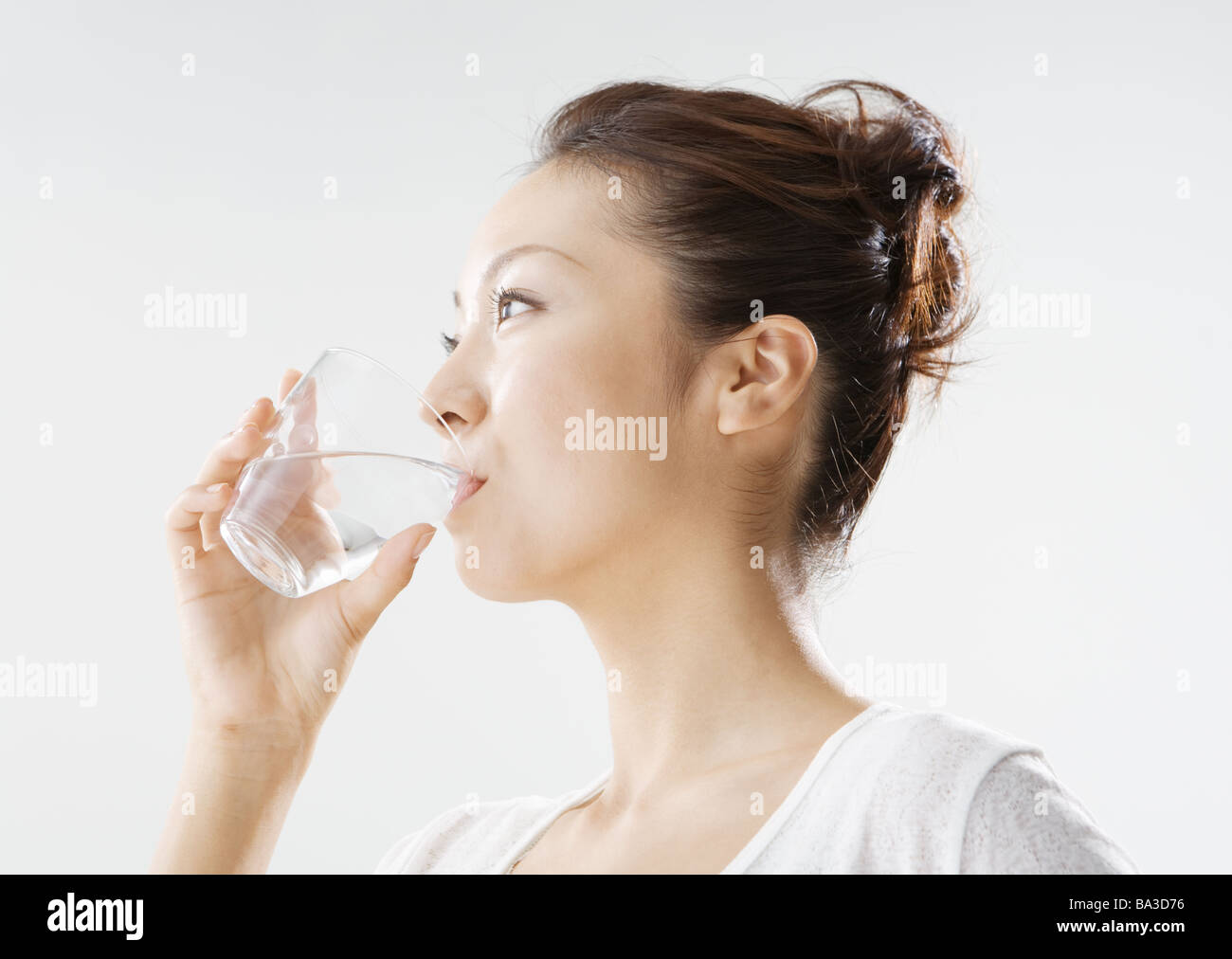 Gargle woman hi-res stock photography and images - Alamy