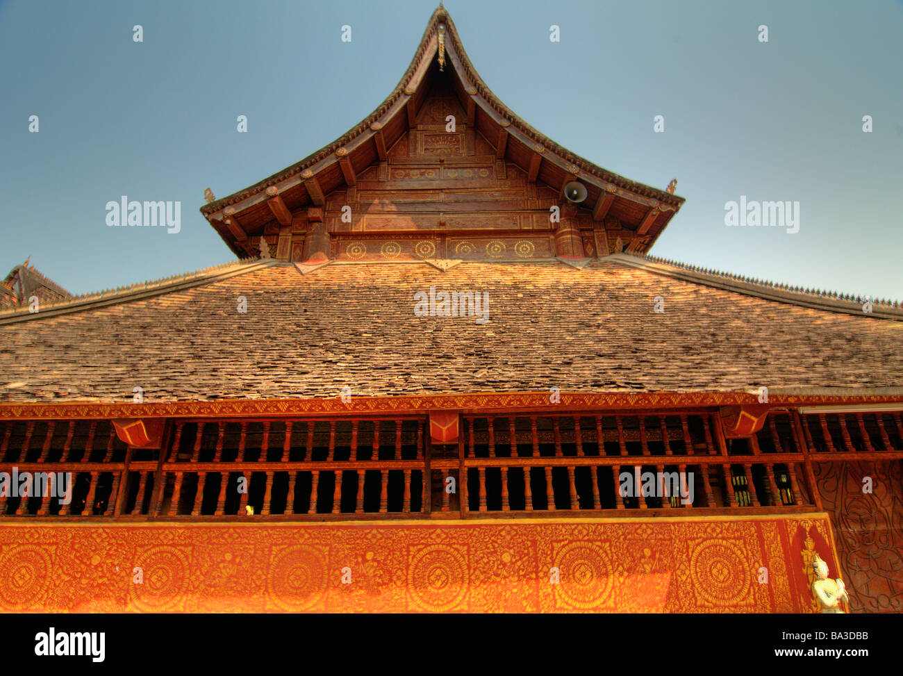 traditional Dai Buddhist temple in Yunnan China Stock Photo - Alamy
