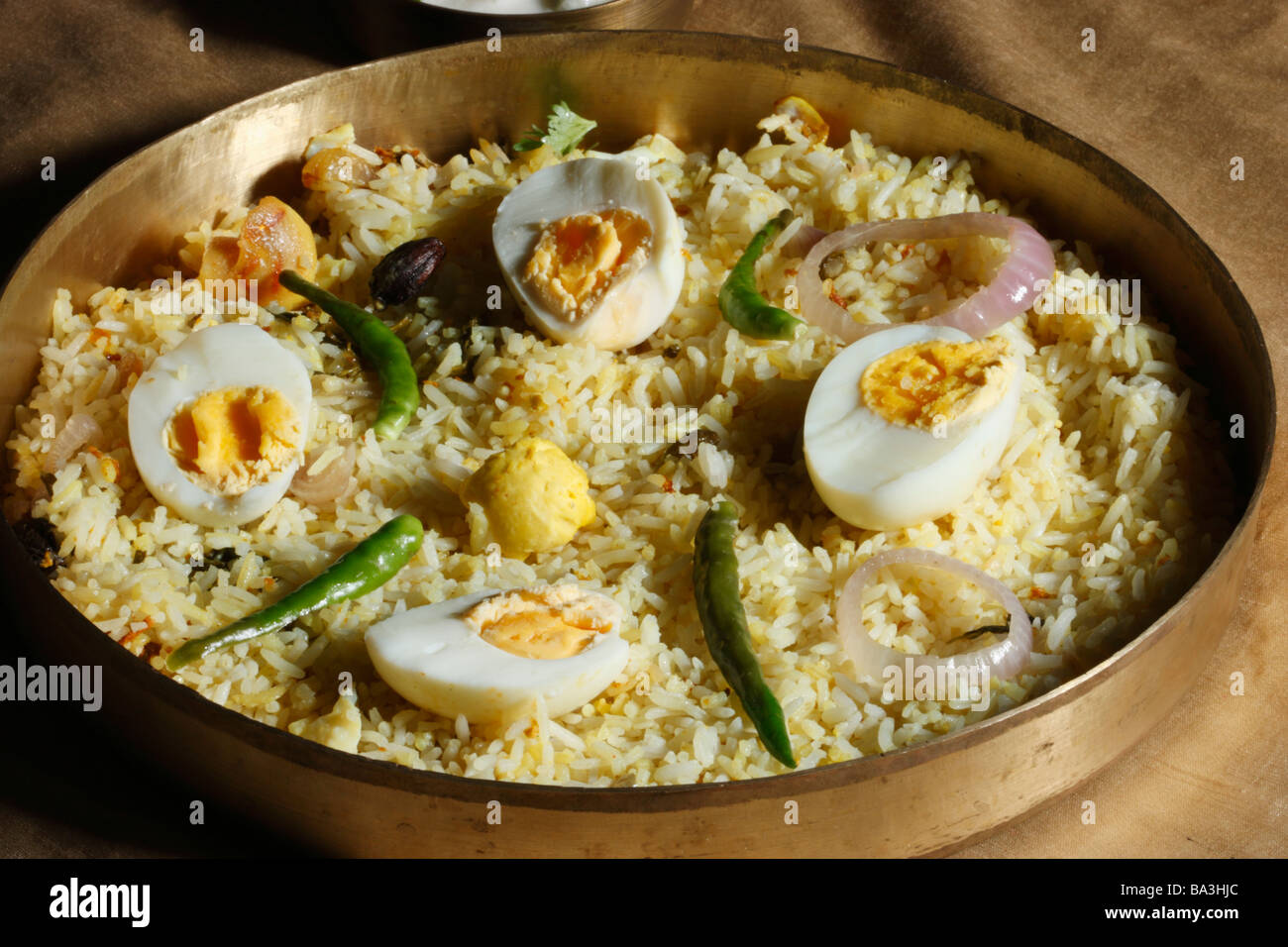Scrambled Egg Biryani