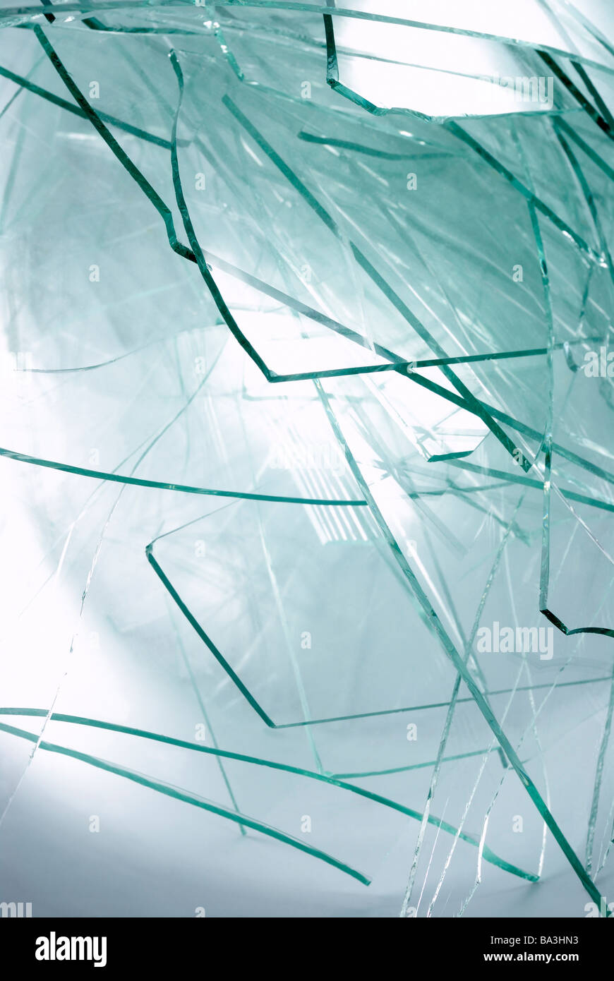 Broken glass shards hi-res stock photography and images - Alamy