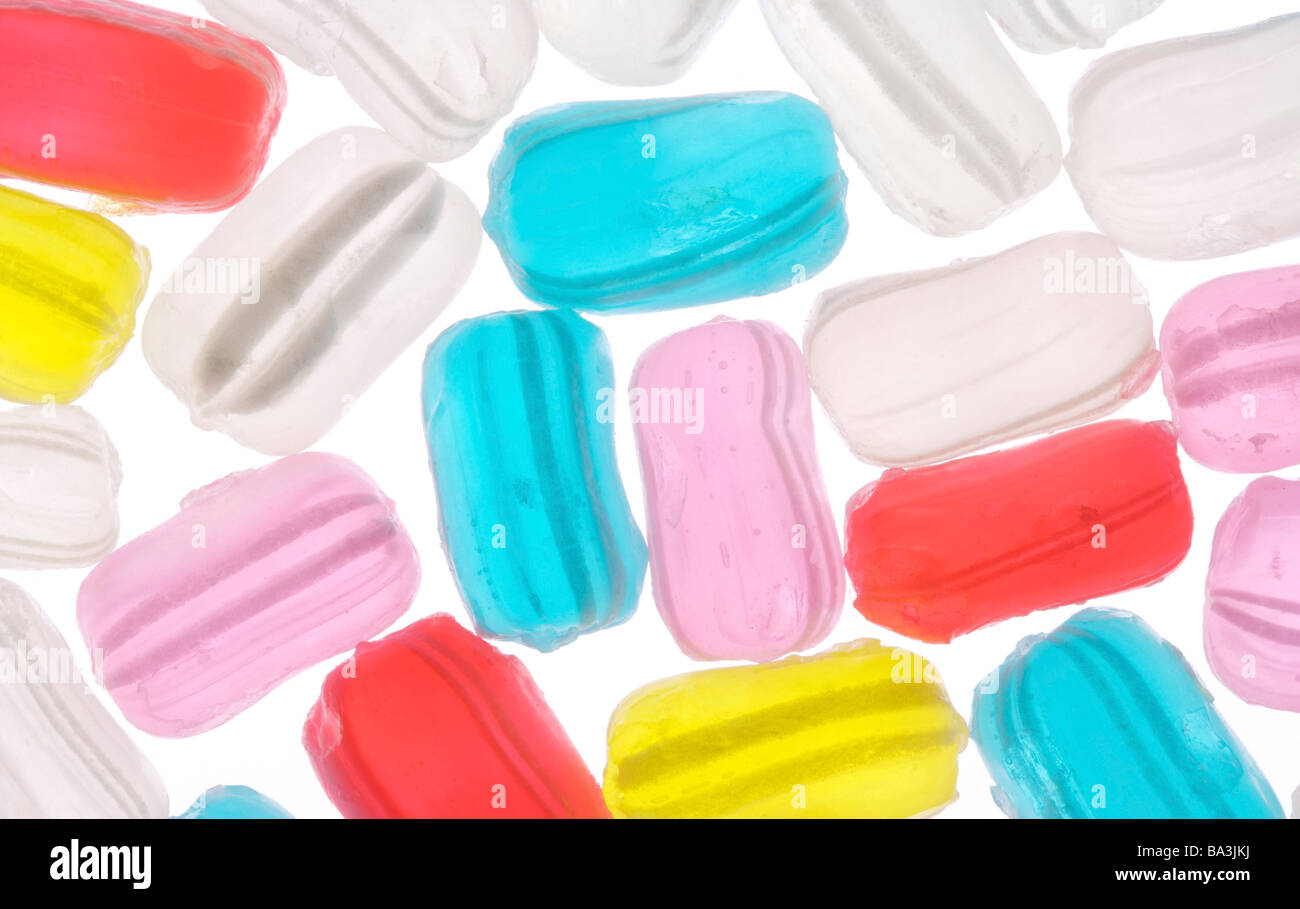 Colorful gum drop candies hi-res stock photography and images - Alamy