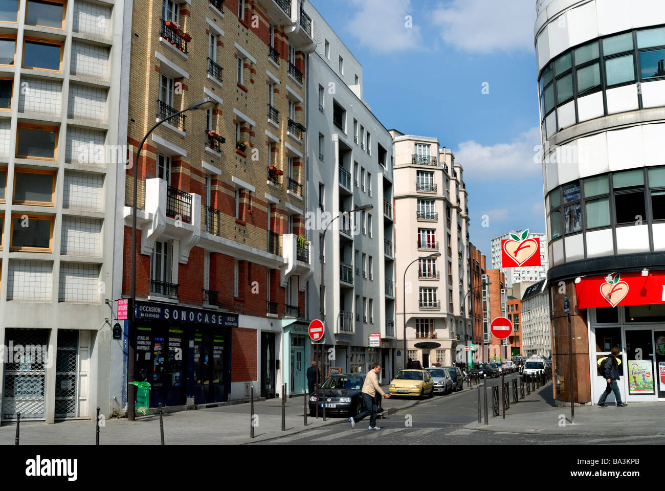 Paris France, Street Scene, Real Estate, housing city buildings Local ...