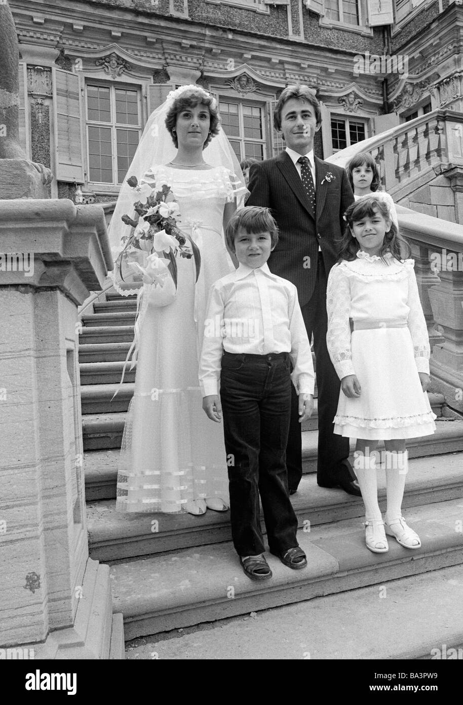 A brides bouquet Black and White Stock Photos & Images - Alamy