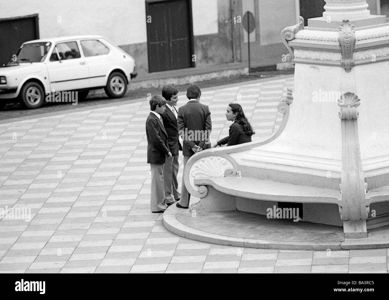 Eighties, black and white photo, Easter, Passion Week, Palm Sunday 1981 ...