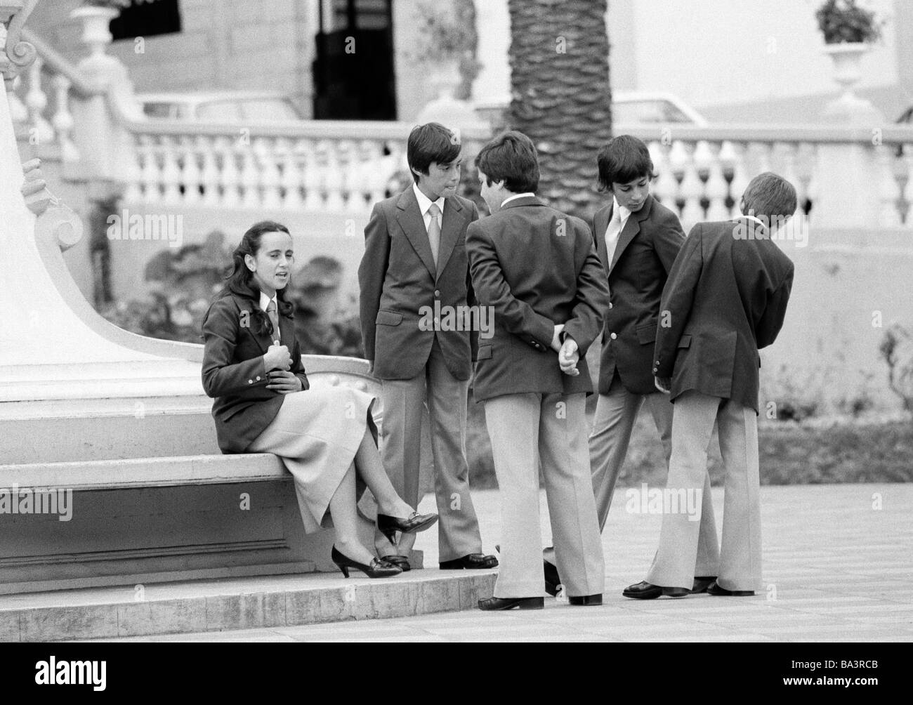 Eighties, black and white photo, Easter, Passion Week, Palm Sunday 1981 ...