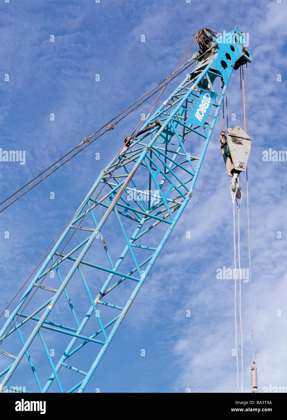 Close-up of the crane Stock Photo - Alamy