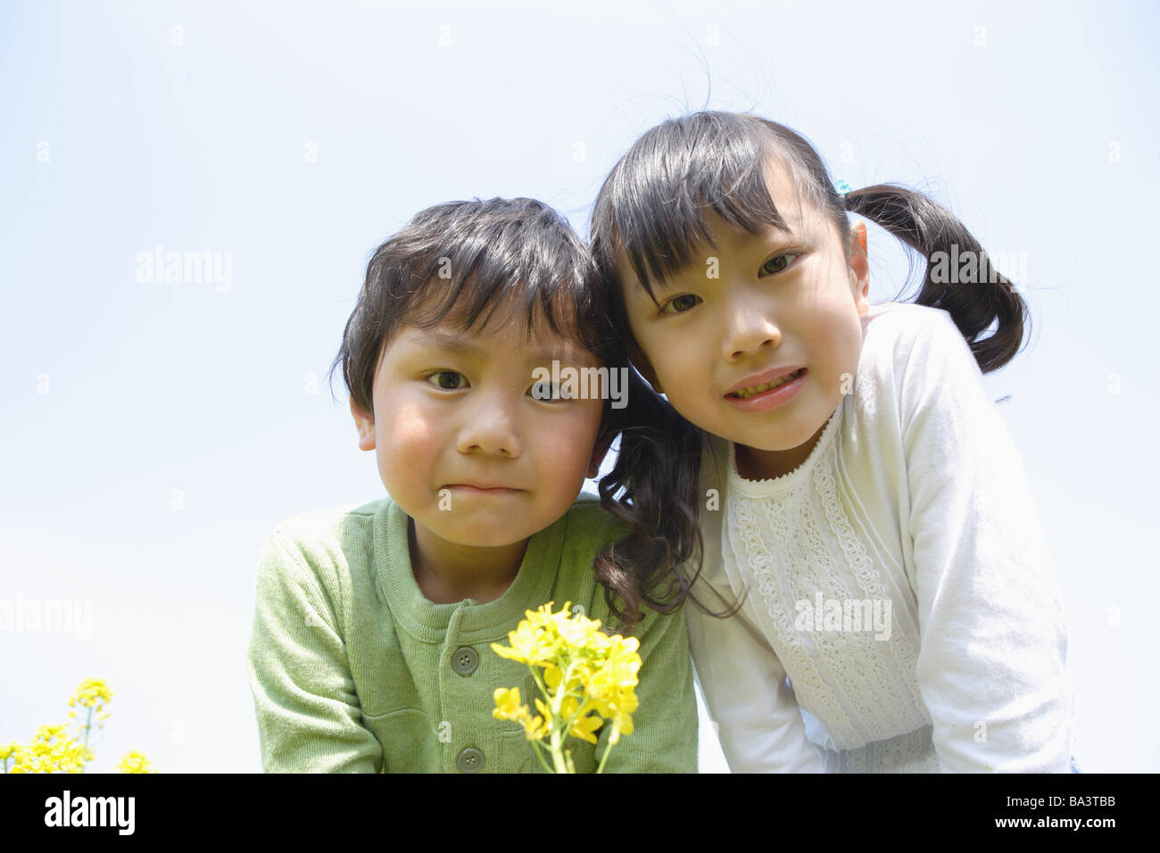 Japanese siblings together hi-res stock photography and images - Alamy