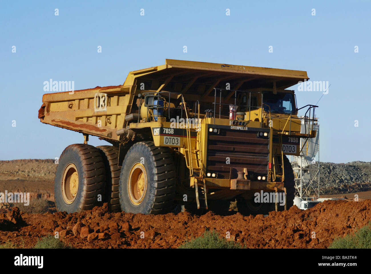 Mining dump truck Stock Photo - Alamy
