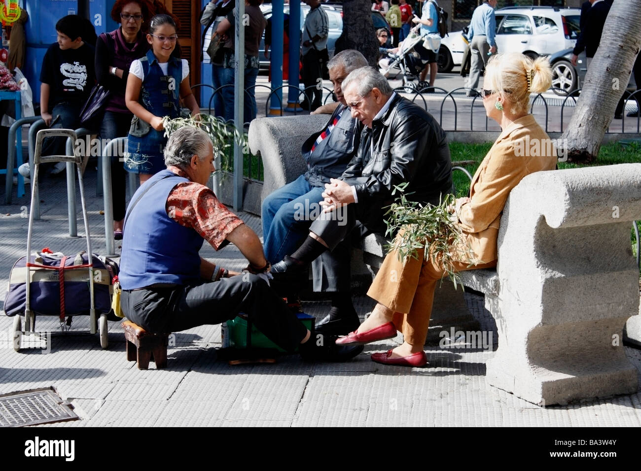 Shoe shine shiner man gran canaria hi-res stock photography and images ...